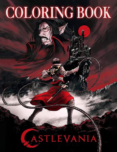 Castlevania Coloring Book: Wonderful Gifts For All Castlevania Lovers ...