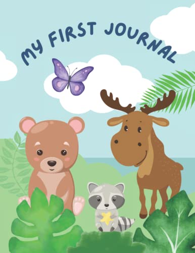 My First Journal - Animal Edition: A Fun and Colourful Keepsake Animal ...