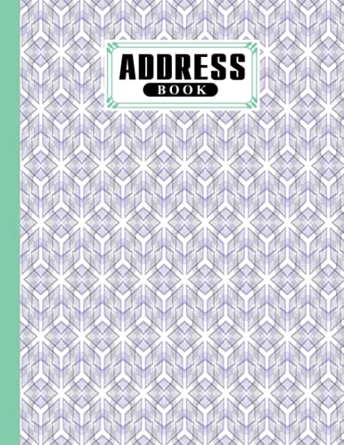 Address Book: Cube Cover Address Book for Keeping Track of Addresses ...