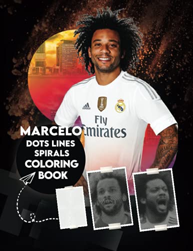 Marcelo Dots lines Spirals Coloring Book: New Kind Of Stress Relief ...