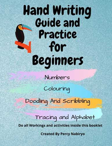 Hand Writing Guide and Practice For Beginners: Simple Steps and ...
