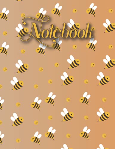 Notebook: Composition Notebook r, white background with pattern College ...