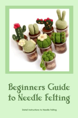 Beginners Guide to Needle Felting: Detail Instructions to Needle ...