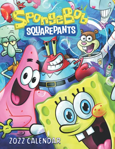 SpongeBob SquarePants 2022 Calendar: A great gift for yourself, friends ...