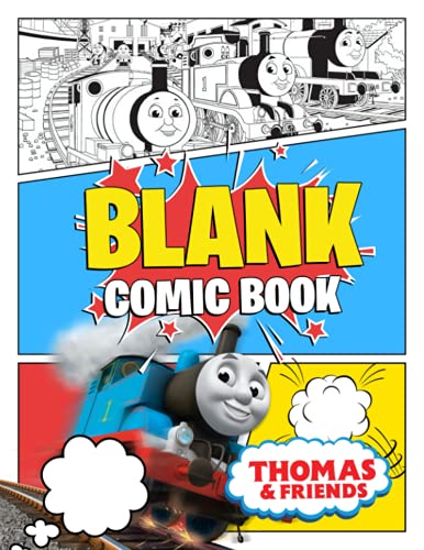 Thomas and Friends Blank Comic Book: Creative & Amazing Activity To ...