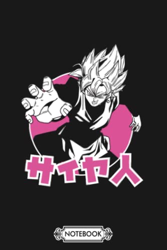 Goku Black Dragon Ball Super B31780 Notebook: Diary, Planner, 6x9 120 ...