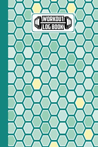 Workout Log Book: Hexagon tiles Workout Log Book, Gym, Fitness and ...
