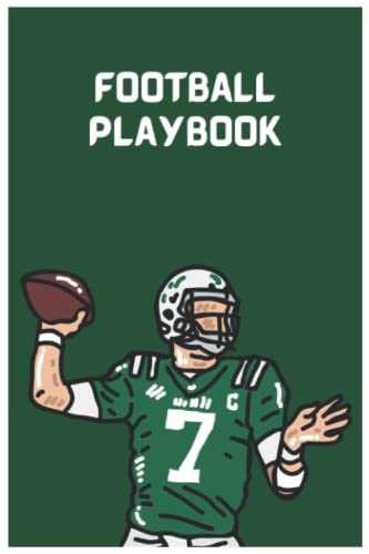 Football Playbook: Football Coach Notebook with blank Field Diagrams ...
