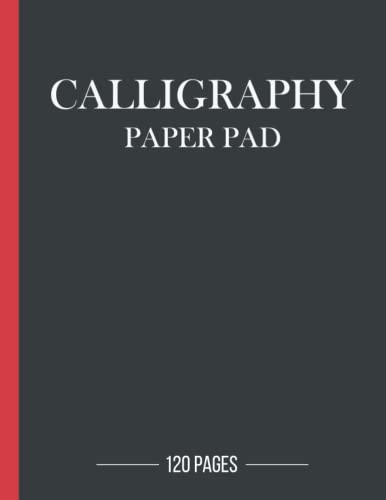 Calligraphy Paper Pad: Hand Lettering Practice Book and Calligraphy ...