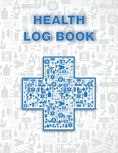 Health Log Book: Track medical records, daily supplements, medication ...