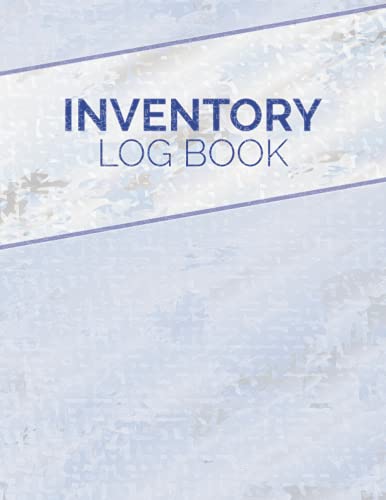 Inventory Log Book: Large Simple Inventory Tracking for Stock ...