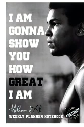 Weekly Planner Notebook: Most Amazing Beautiful Muhammad Pet Ali Graph ...