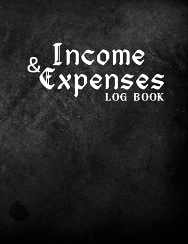 Income And Expense Log Book: Simple Income Expense Record Tracking Book ...