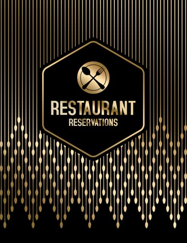 Restaurant Reservations: Daily Restaurant Book for Reservation | 365 ...