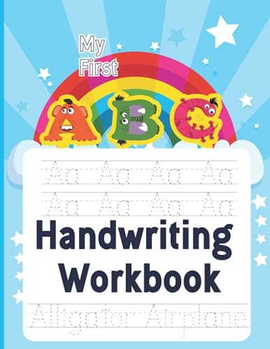 My First ABC Handwriting Workbook: The Big Book of Letter Tracing ...