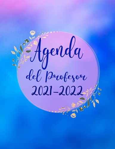 Agenda del Profesor 2021-2022: Calendario educacion - semana vista ...