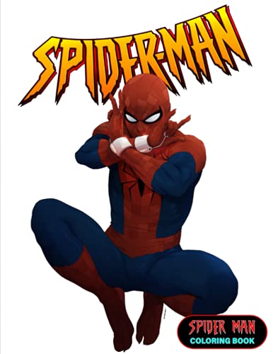 Marvel Spider man Coloring Book For Kids: Amazing Spiderman Coloring ...