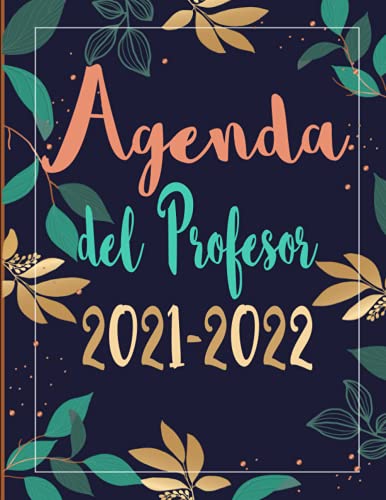 Agenda del Profesor 2021-2022: Calendario educacion - semana vista ...