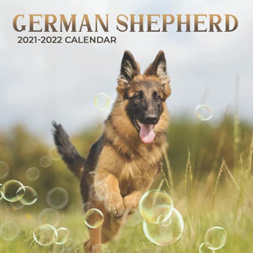 German Shepherd 2021-2022 Calendar: 18 Months,July 2021 - dec 2022- 8.5 ...