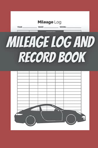 Mileage log and record book: for Business or Personal Taxes|Auto ...