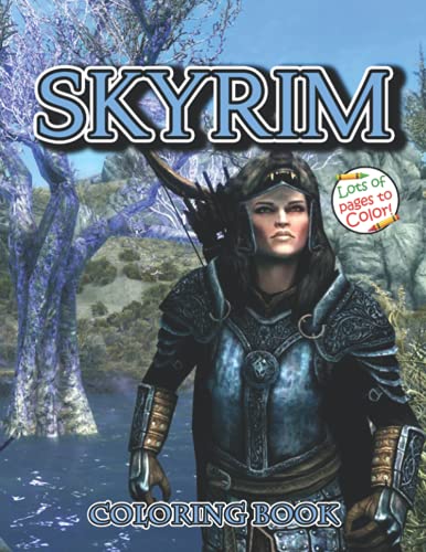 Skyrim Coloring Book: An Amazing Elder Scrolls V Skyrim Coloring Book ...