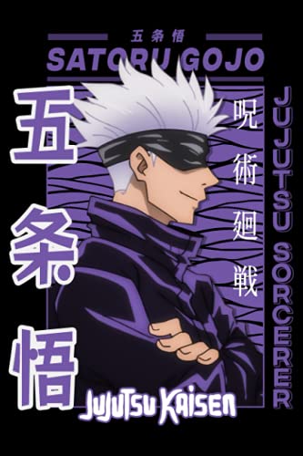 Jujutsu Kaisen Satoru Gojo Notebook: Write StoryBook Anime Manga Fans ...