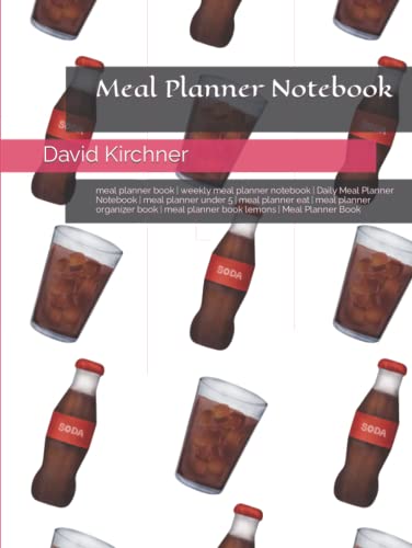 Meal Planner Notebook: meal planner book | weekly meal planner notebook ...