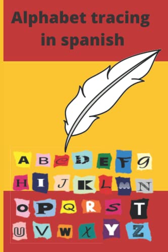 Alphabet tracing in spanish: Spanish alphabet rewriting letters by ...