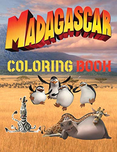 Madagascar: Amazing Madagascar coloring book | perfect coloring book ...
