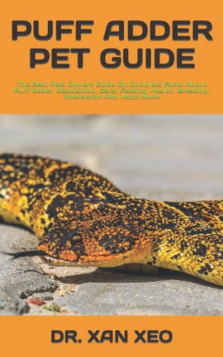PUFF ADDER PET GUIDE: The Best Pets Owners Guide On Complete Facts ...
