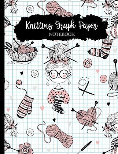 Knitting Graph Paper Notebook: 4:5 and 2:3 Ratio, 160 pages, Large ...