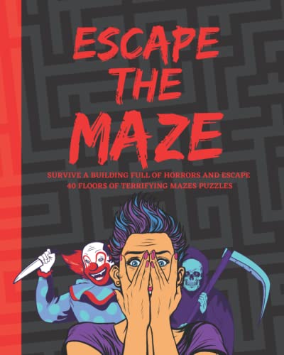 ESCAPE THE MAZE: Challenging Puzzle Maze Labyrinth For Adults, Perfect ...