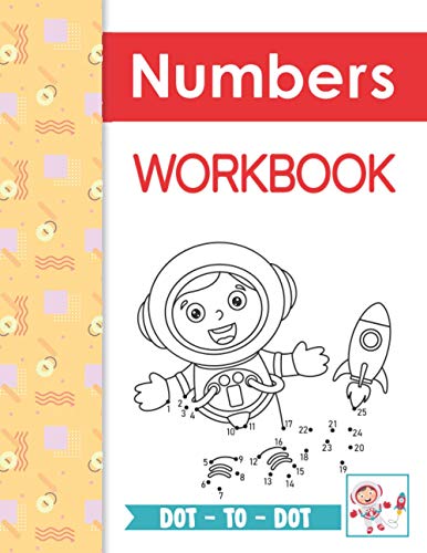 Dot-to-Dot Numbers Workbook: Learning Practice Dots Workbook And Ready ...