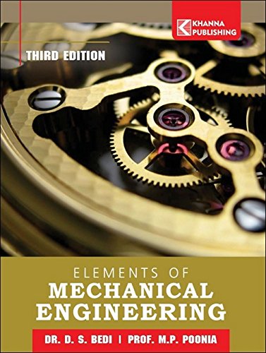 Elements of Mechanical Engineering by MP Poonia D.S. Bedi | Goodreads