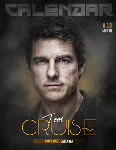 Tom Cruise 2022 Calendar: OFFICIAL Tom Cruise calendar 2022 Weekly ...