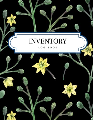 Inventory Log Book: Inventory Book for Home or Small Business| Large ...