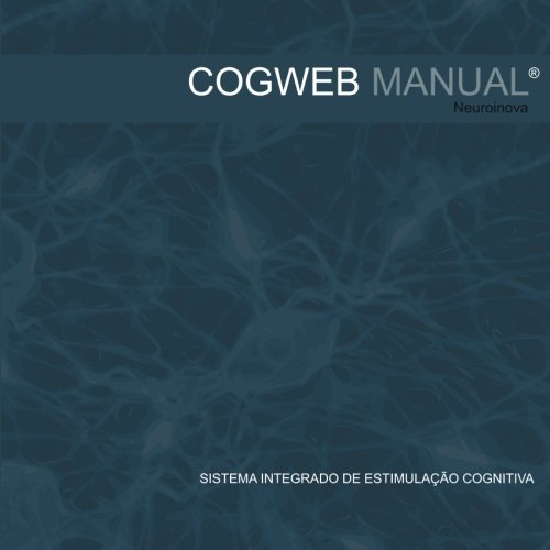 COGWEB® - Manual: Sistema Integrado de Estimulação Cognitiva (Volume 1 ...