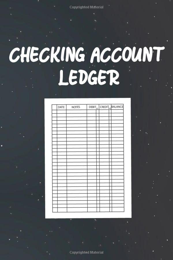 Checking Account Ledger: basic checking account ledger | Personal ...