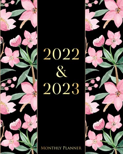2022-2023 Monthly Planner: 2 Year Monthly Planner Calendar Schedule ...
