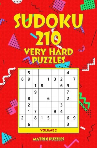 SUDOKU 210 Very Hard Puzzles by Matrix Puzzles | Goodreads