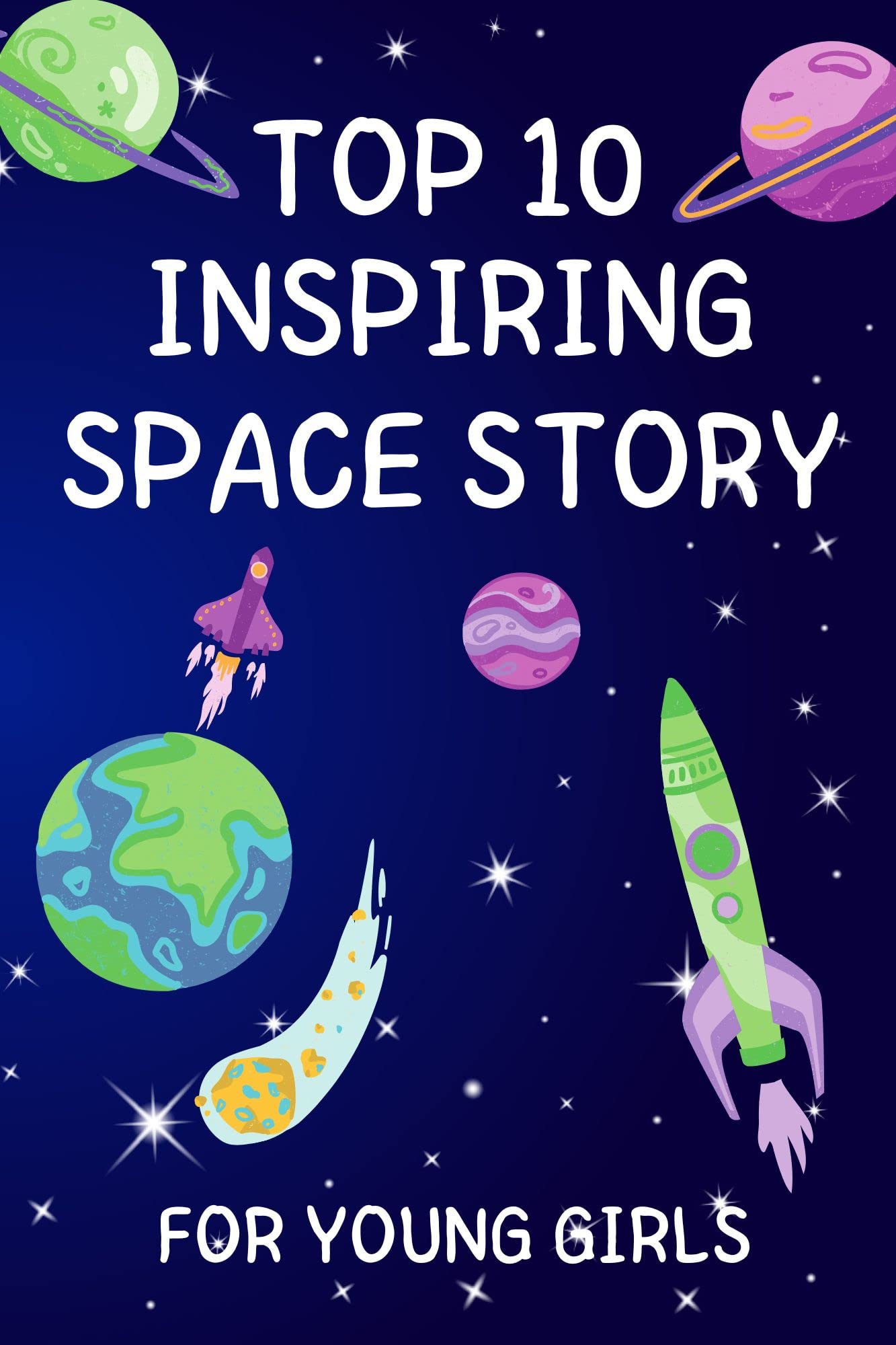 Top 10 Inspiring Space Story For Young Girls: A collection of short ...