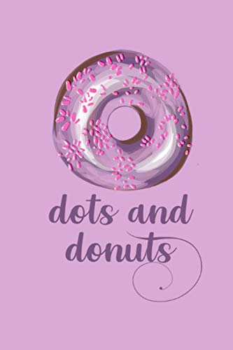 College notebook dots & Donuts: Bullet journaling large donut school ...