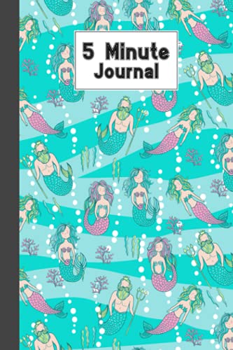Five Minute Journal: Premium Mermaids And Tritons Cover 5 Minute ...