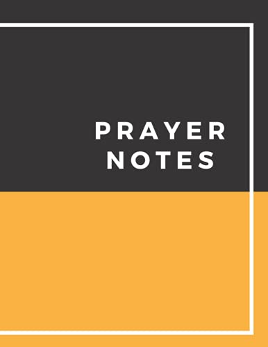 Prayer Notes: Handy Custom Designed Notebook Blank Lined Journal by ...