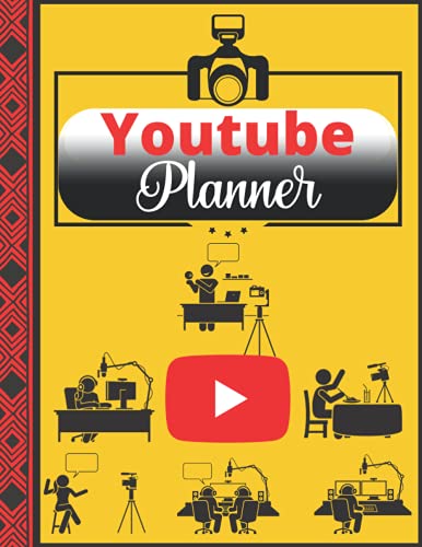YouTube Planner: Content & Growth Planner, Video Checklist, Idea & Goal ...