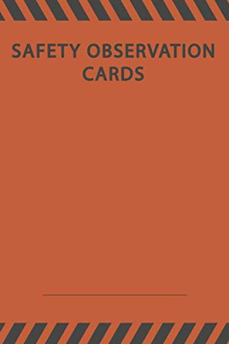 Safety Observation Cards: HSE Booklet with 75 Safety Observation Cards ...