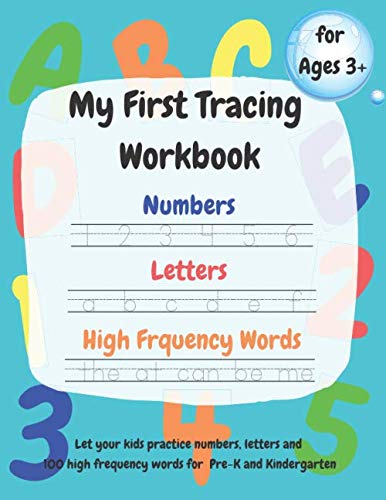 My First Tracing Workbook: Learn to Trace and Draw Activity Book for ...