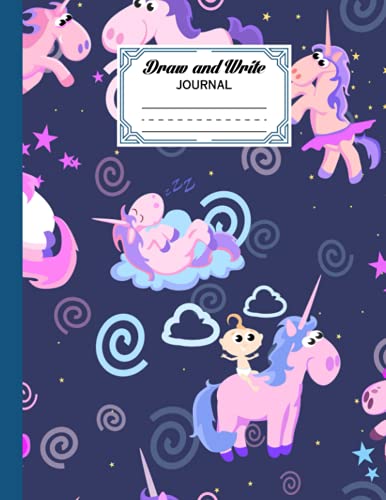 Draw and Write Journal: Cute Unicorn Primary Story Journal, draw and ...