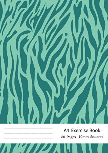 A4 Exercise Books Squared 10mm: A4 Maths Exercise Books Squared 10mm (1 ...