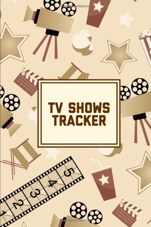 TV Shows Tracker: Track & Write Show To Watch Series Planner Gift ...